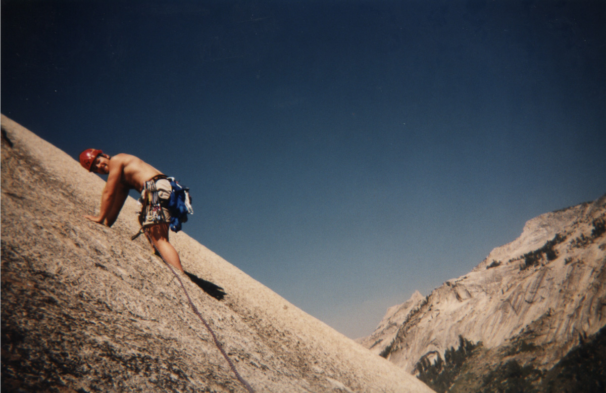 1996 – 08 – alan rock climbing in tuolumne meadows | Alan Bailward ...